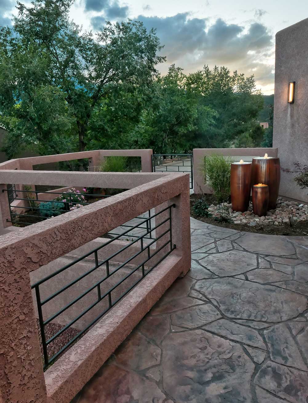 How to Create Beautiful Front Entry Courtyard